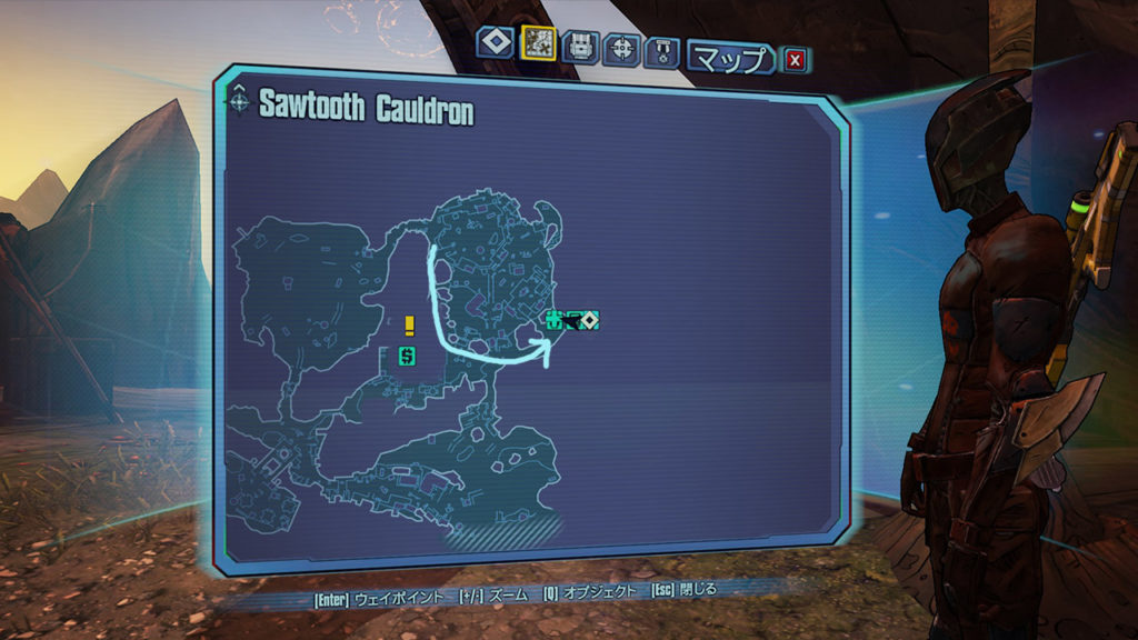Sawtooth Cauldronでエレベーターが動かなくて戻れない！？出口への行き方【borderlands2】 | a2tka2tk